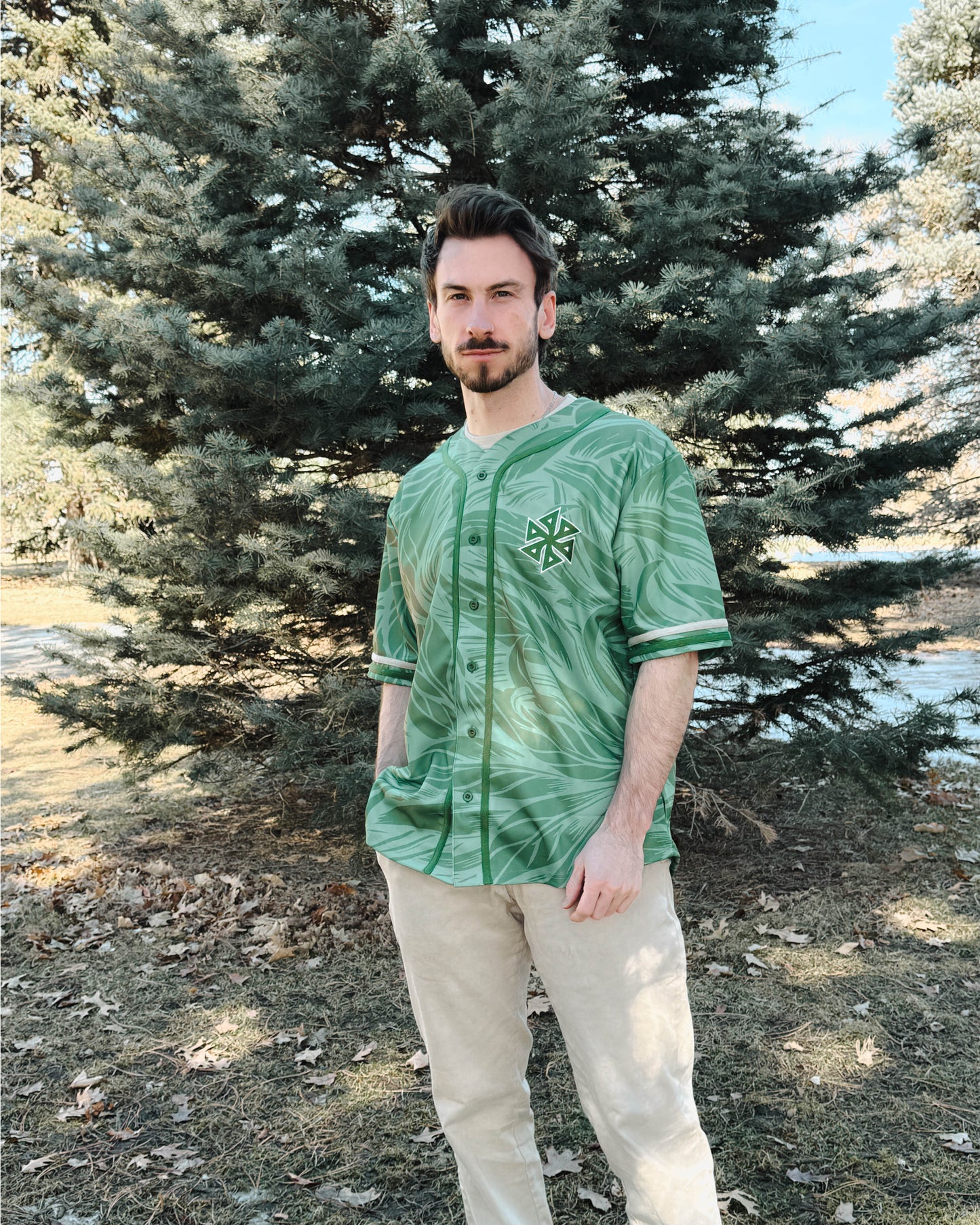 BLANKE - EARTH BASEBALL JERSEY – KT8 Merch Co