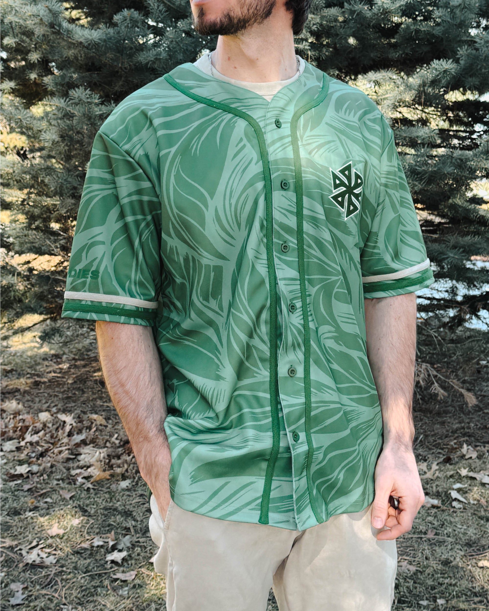 BLANKE - EARTH BASEBALL JERSEY – KT8 Merch Co