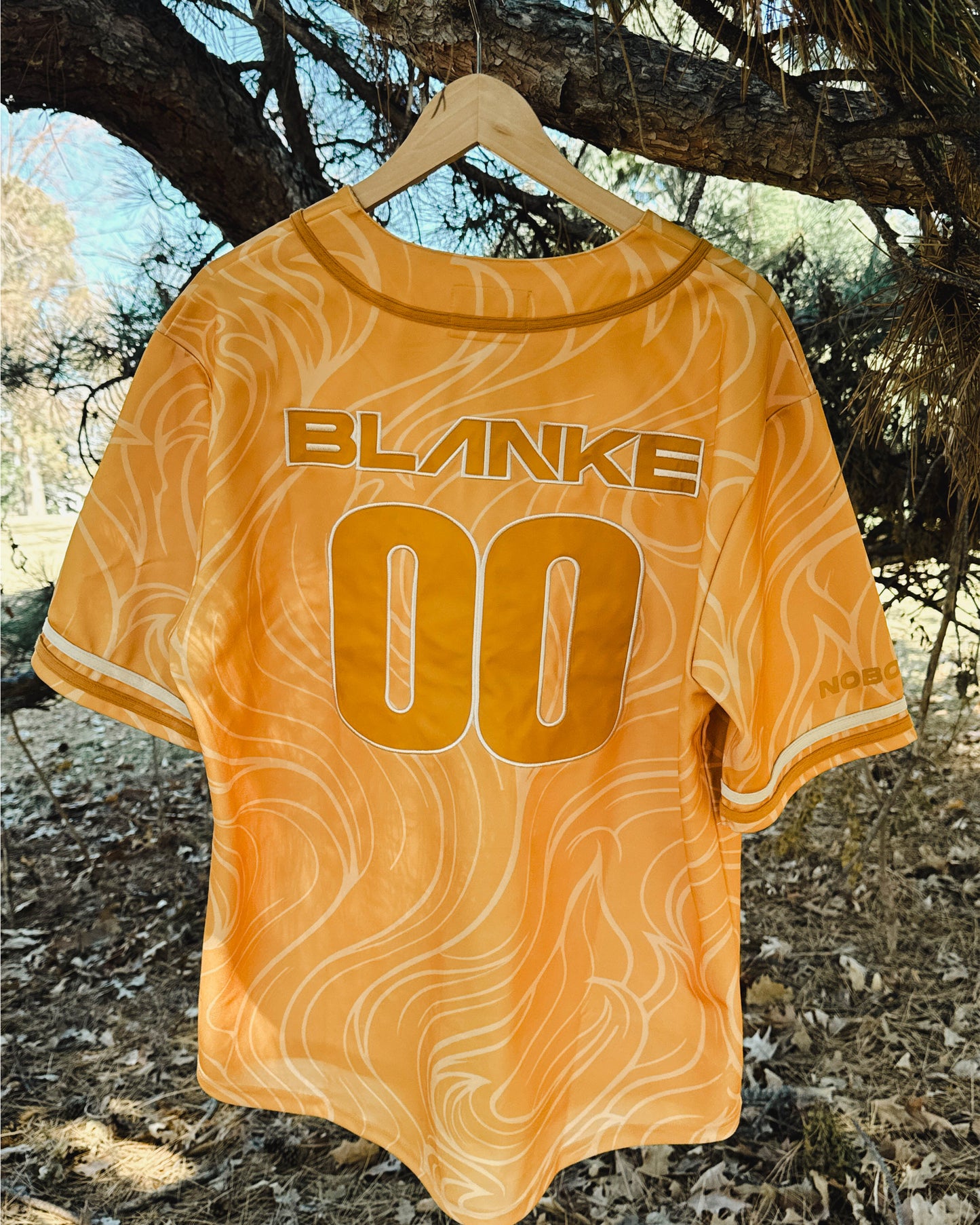 BLANKE - FIRE BASEBALL JERSEY – KT8 Merch Co