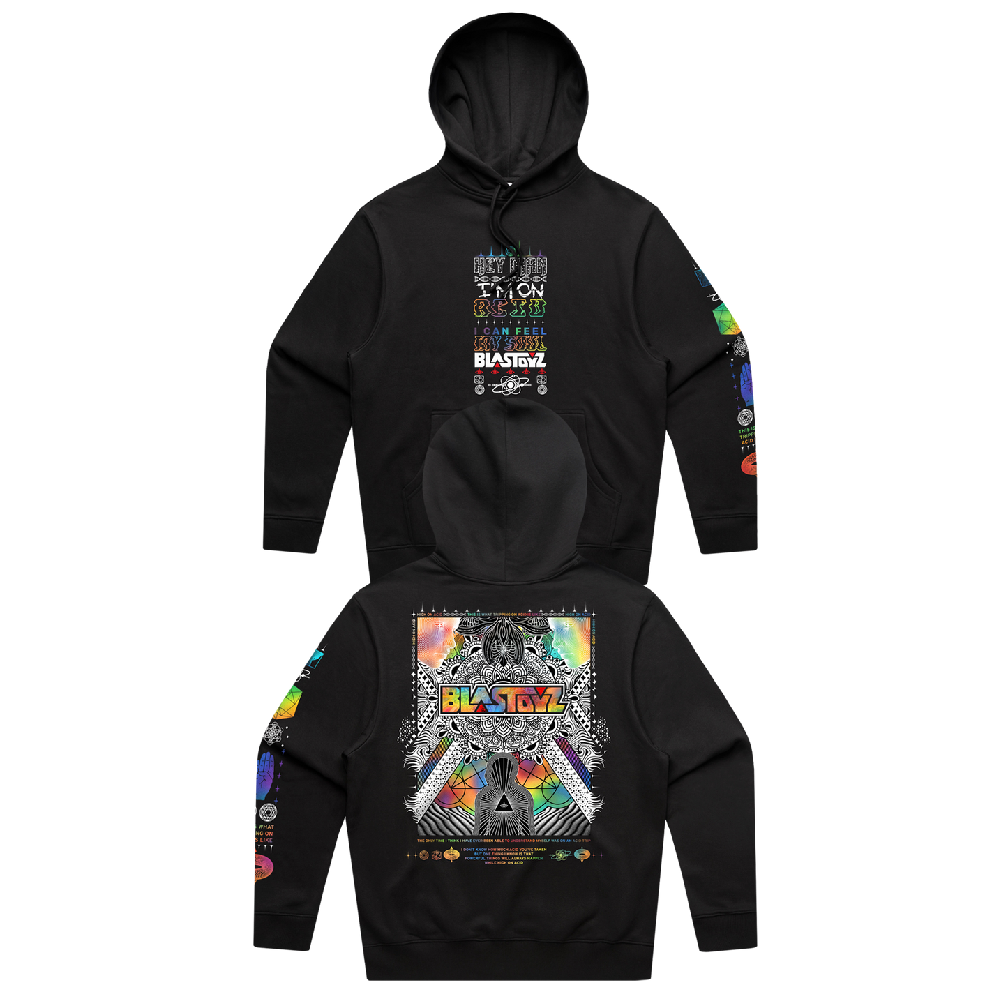 Blastoyz - High On Acid Heavyweight Hoodie – KT8 Merch Co