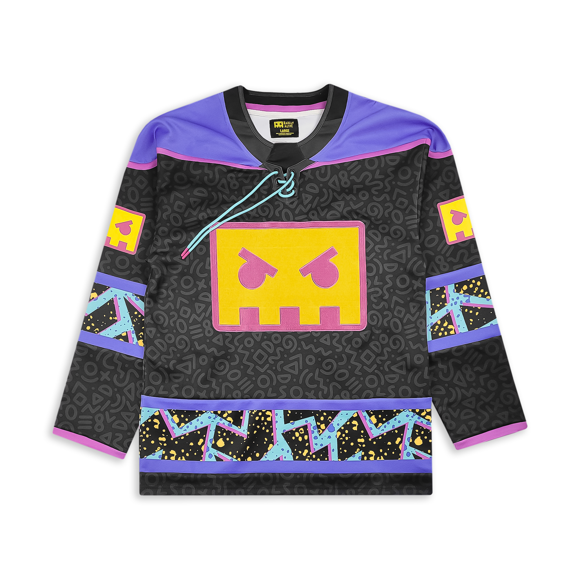 BARELY ALIVE - GALAXY - HOCKEY JERSEY – KT8 Merch Co