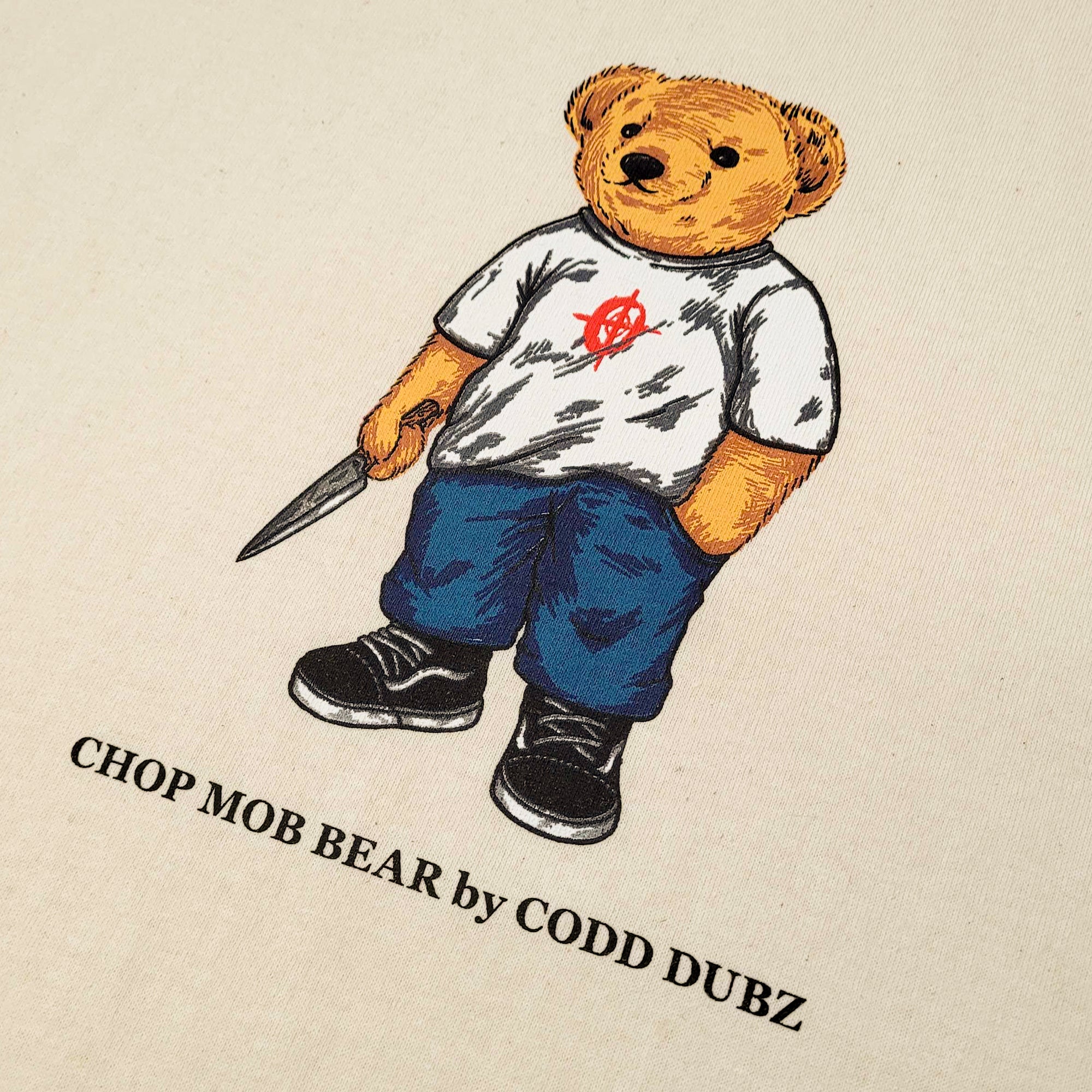 CODD DUBZ - CHOP MOB BEAR TEE – KT8 Merch Co
