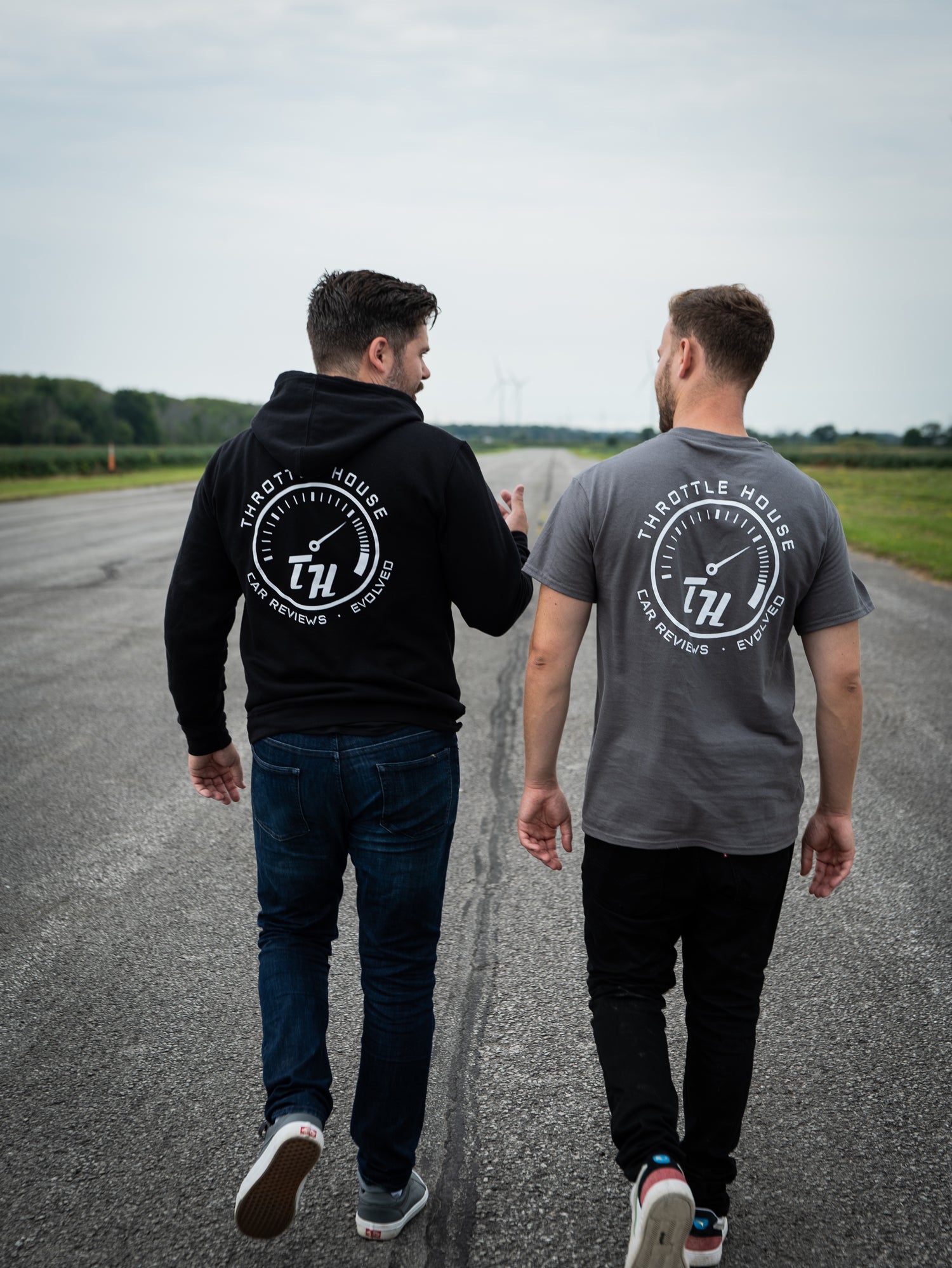 Throttle House - Logo - Charcoal Pocket Tee – KT8 Merch Co