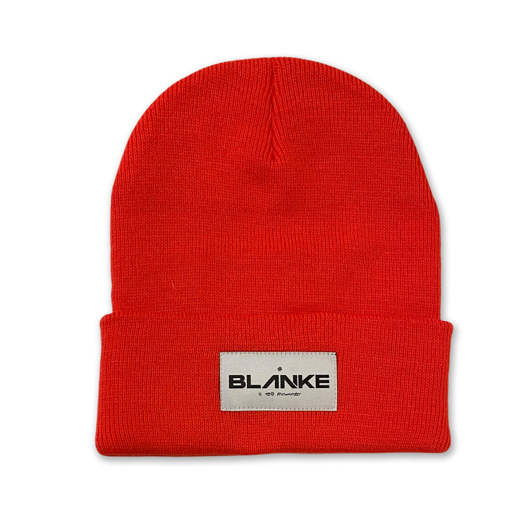 Blanke - Logo - Safety Orange Beanie – KT8 Merch Co
