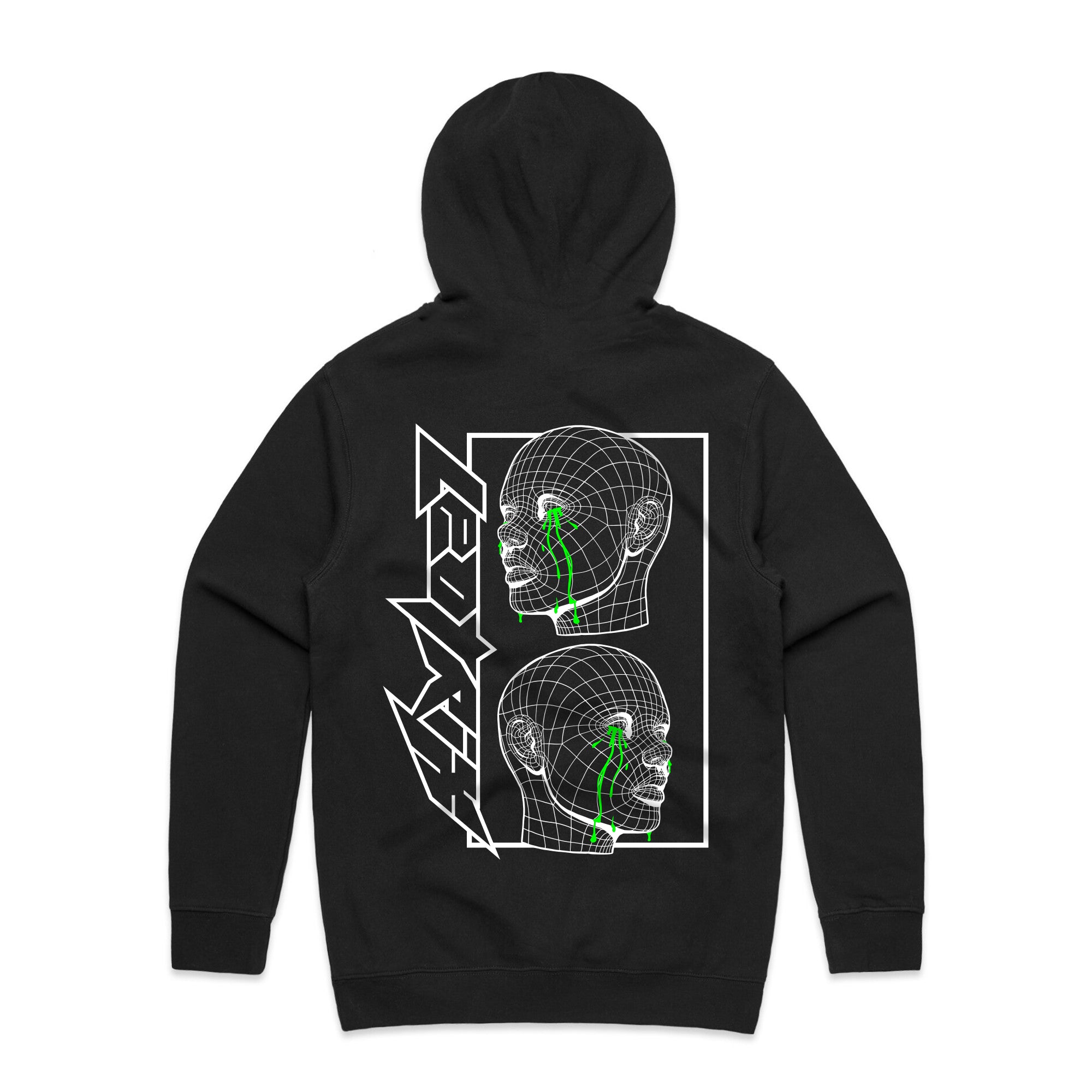 LEOTRIX - MATRIX BLACK HOODIE – KT8 Merch Co