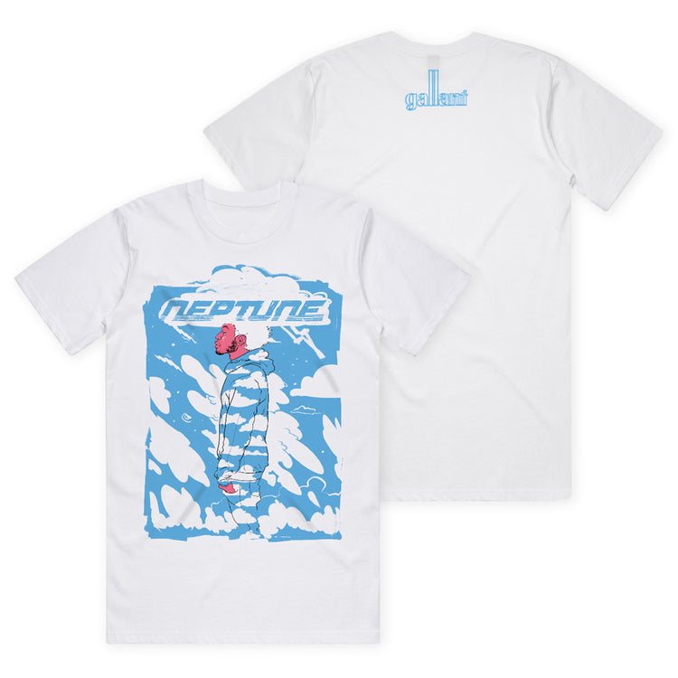 GALLANT - NEPTUNE HEAD IN THE CLOUDS TEE (SPECIAL EDITION) – KT8 Merch Co