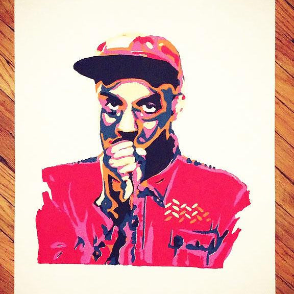 LTD. ED. SHAD Silkscreened Poster – KT8 Merch Co