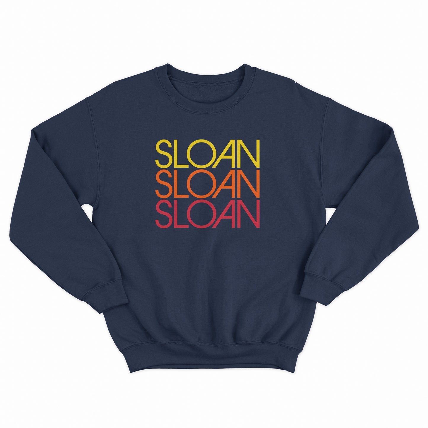 SLOAN -Repeat Logo- Navy Blue Crew – KT8 Merch Co