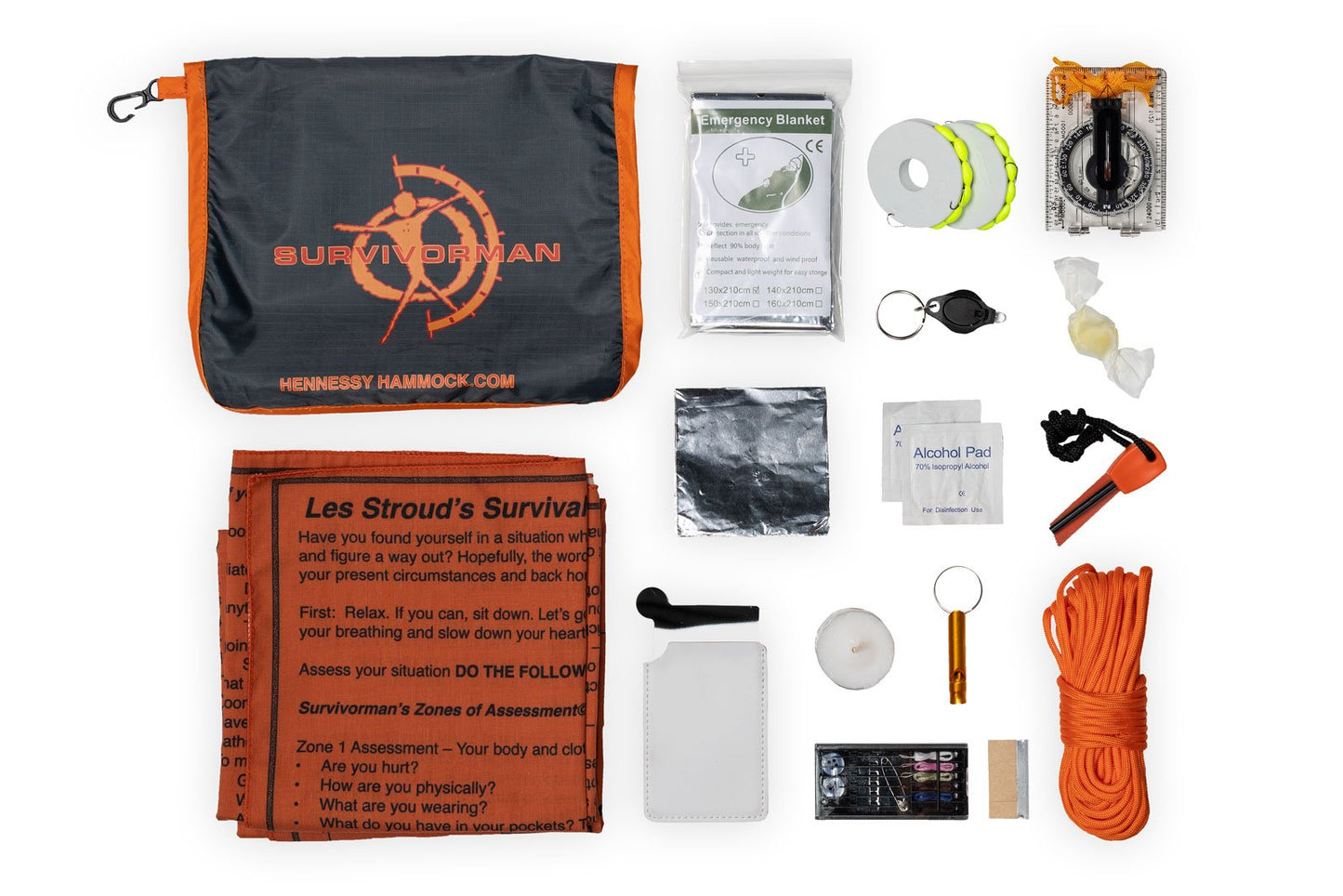 Survivorman - 4Season XL Zip - Hennessy Hammock – KT8 Merch Co