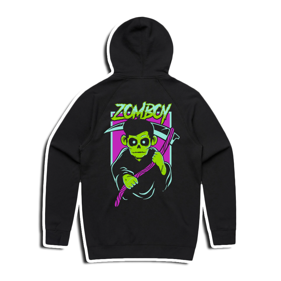 Reaper Boi - Zip Up Hoodie – KT8 Merch Co